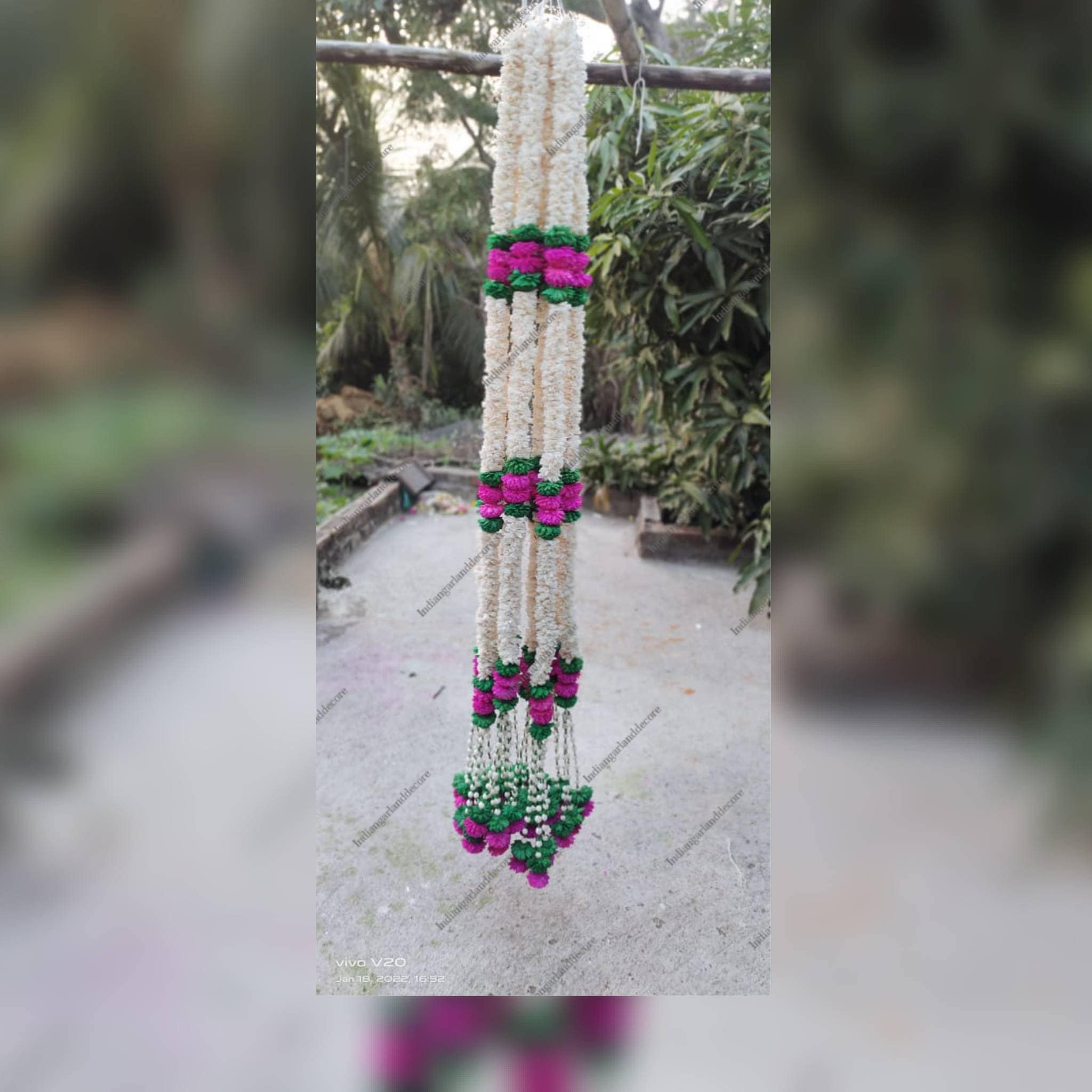 5 Feet Length Sola Wood Strings of Indian Flower Garland - Etsy