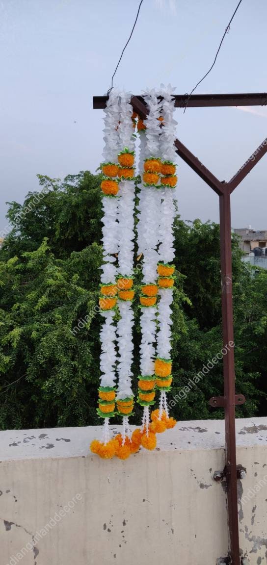 5 Piece Lot Jasmine Strings of Indian Flower Garland Indian - Etsy
