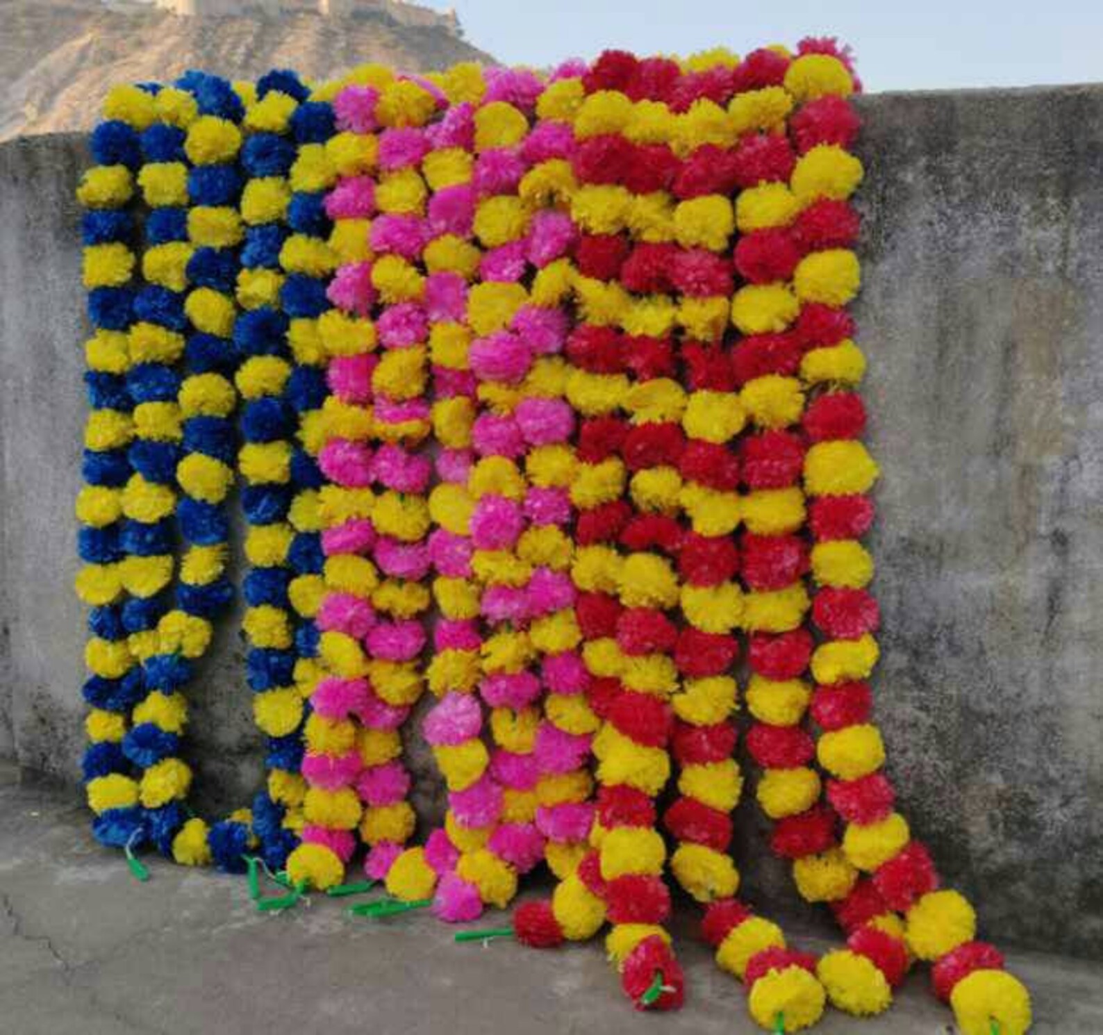 Express Shipping 20 Strings of Indian Flower Garland Indian | Etsy