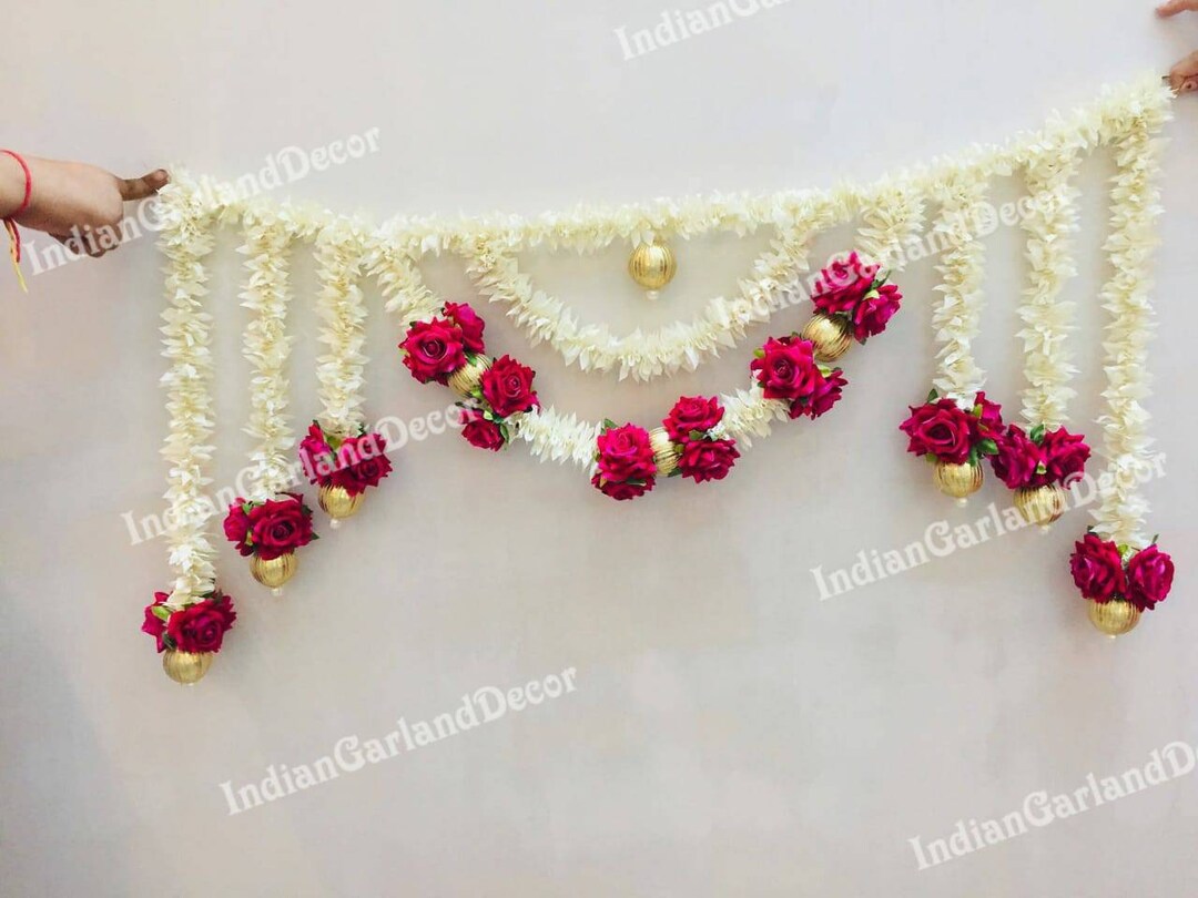 6 Feet Long Wedding Decoration Indian Decoration Artificial Flower ...