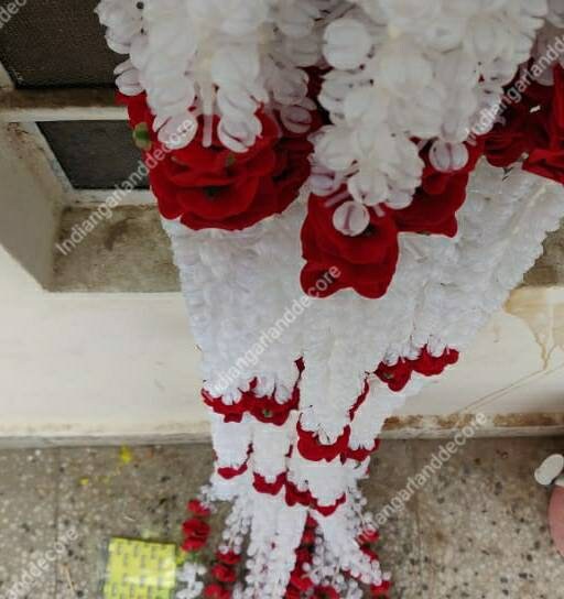 White Beautiful Mogra Strings of Indian Flower Garland Indian | Etsy