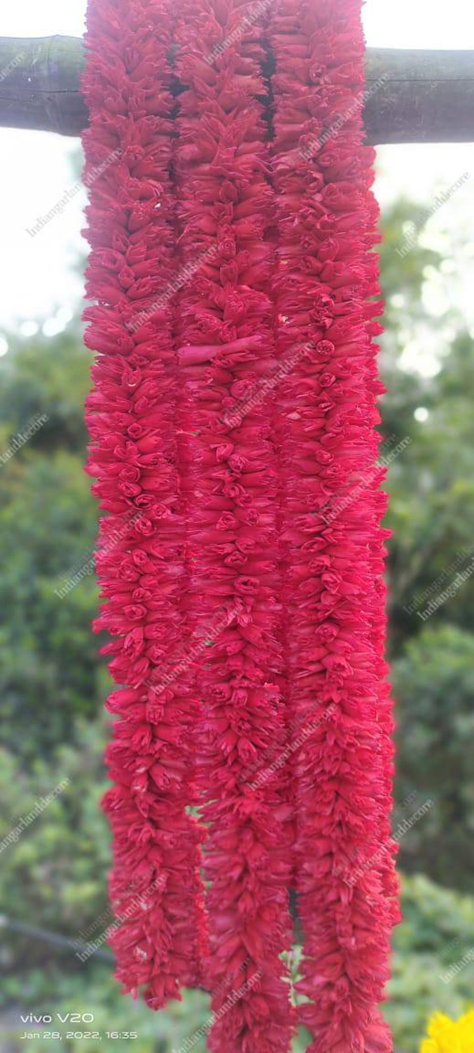 5 Feet Length Sola Wood Strings of Indian Flower Garland - Etsy