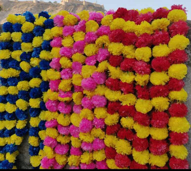 Express Shipping 20 Strings of Indian Flower Garland Indian | Etsy