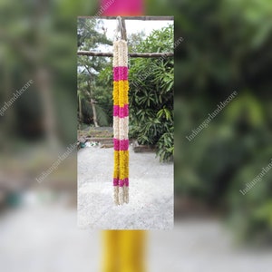 5 Feet Length Sola Wood Strings of Indian Flower Garland Indian ...