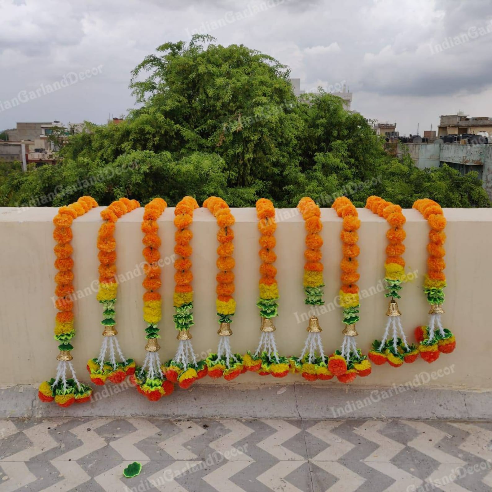 Express Shipping 20 Strings of Indian Flower Garland Indian - Etsy