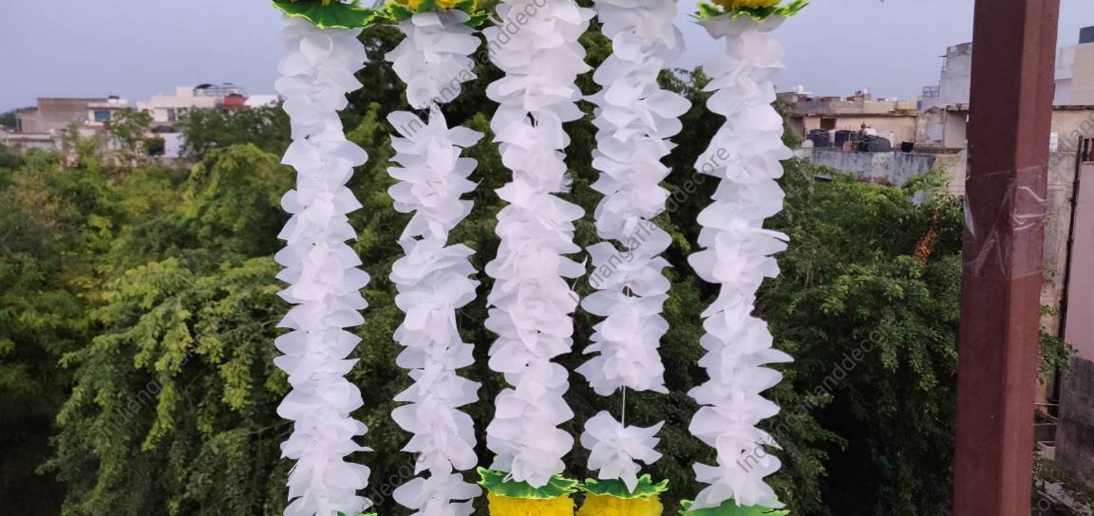 5 Piece Lot Jasmine Strings of Indian Flower Garland Indian - Etsy