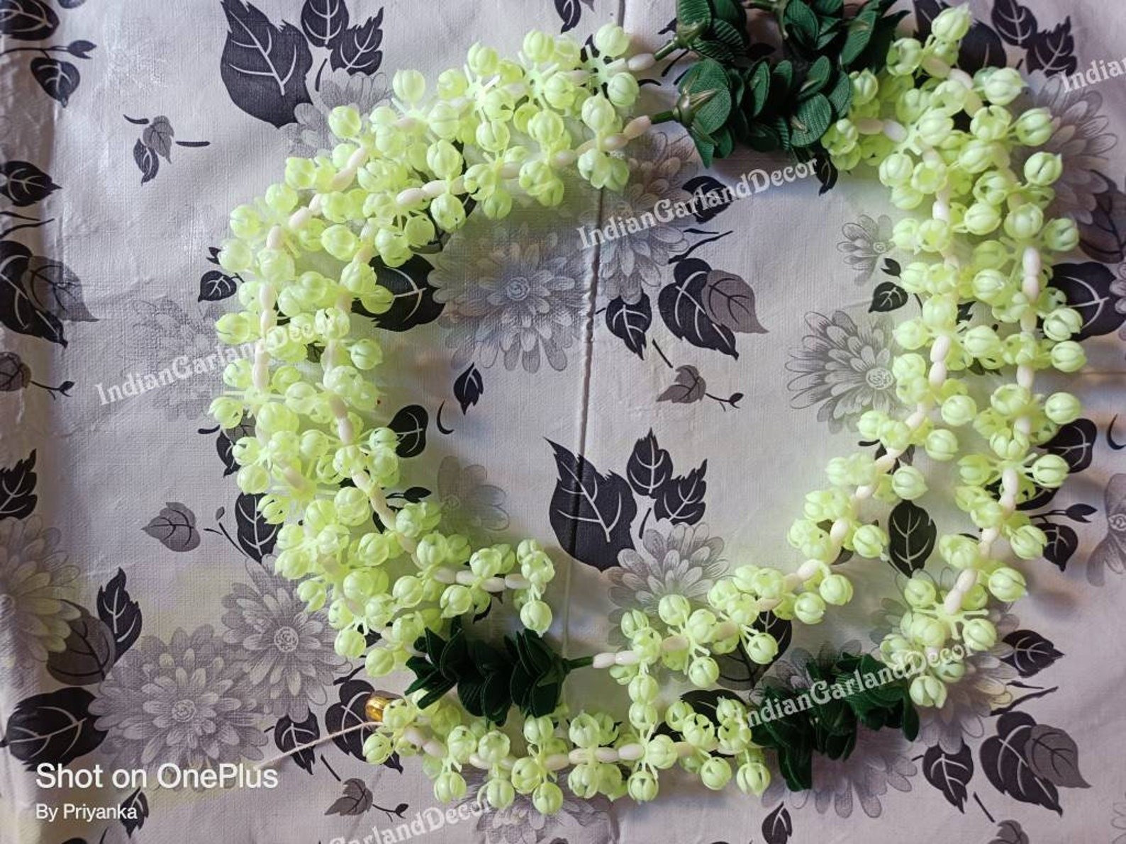 5 Strings Mogra and Rose Strings of Indian Flower Garland - Etsy