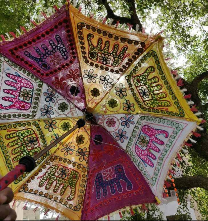 5 Pieces Lot Traditional Design Indian Wedding Umbrella | Etsy