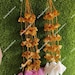 50 Bunches of Gota Flower Bunches With Colorful Fabric Tassels Indian ...