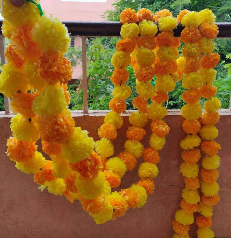 Express Shipping 20 Strings of Indian Flower Garland Indian - Etsy