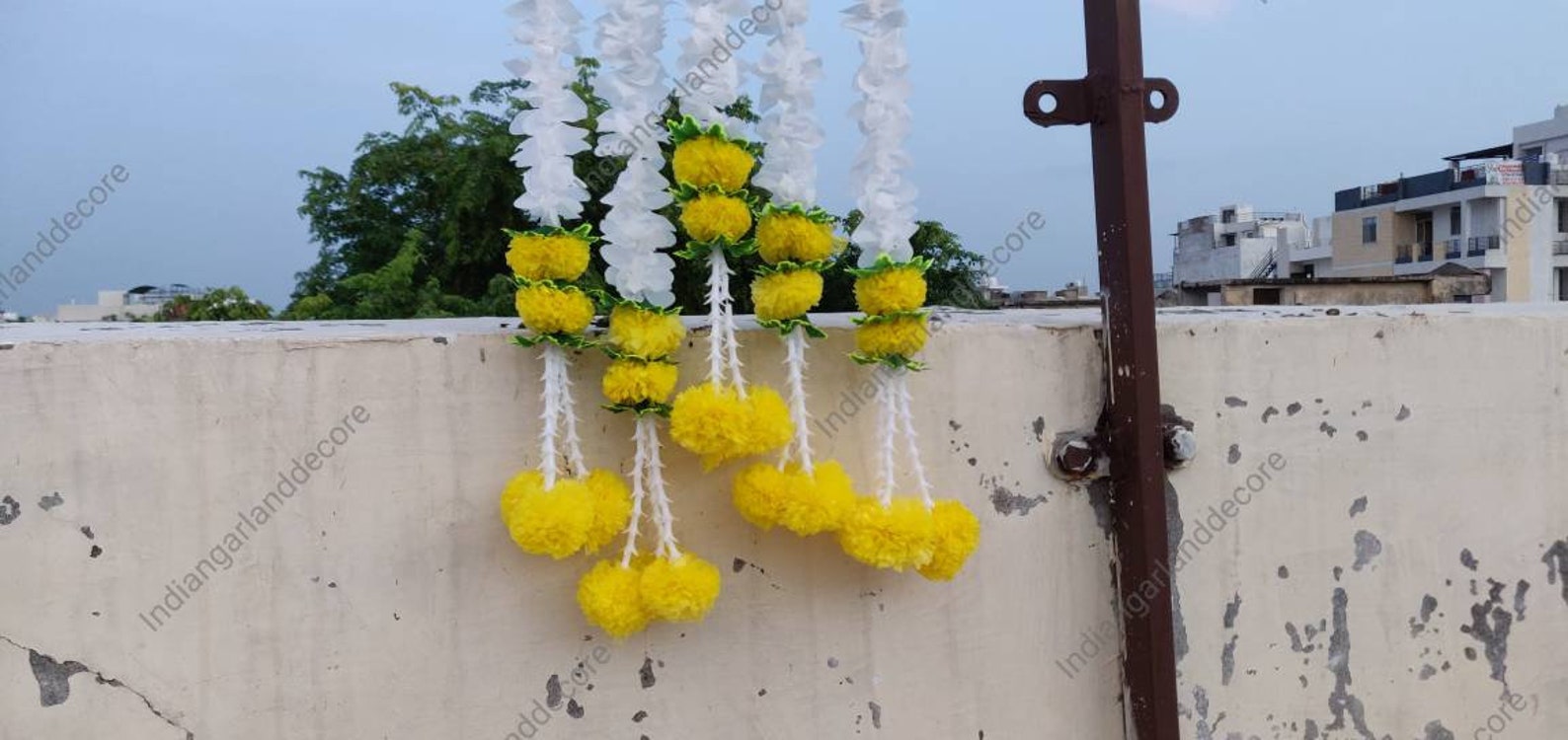 5 Piece Lot Jasmine Strings of Indian Flower Garland Indian - Etsy