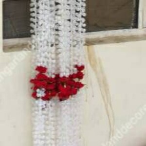 White Beautiful Mogra Strings of Indian Flower Garland Indian | Etsy