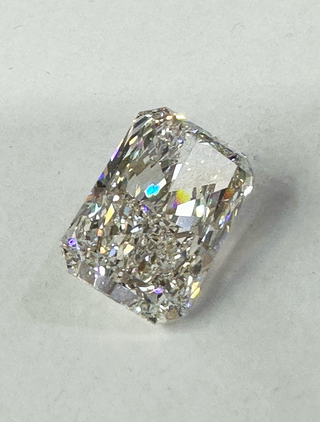 11.01 CT Loose Radiant Shape Lab-grown Diamond F Color VS1 Clarity IGI ...