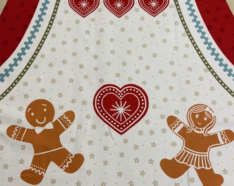 Gingerbread Apron Panel - Etsy