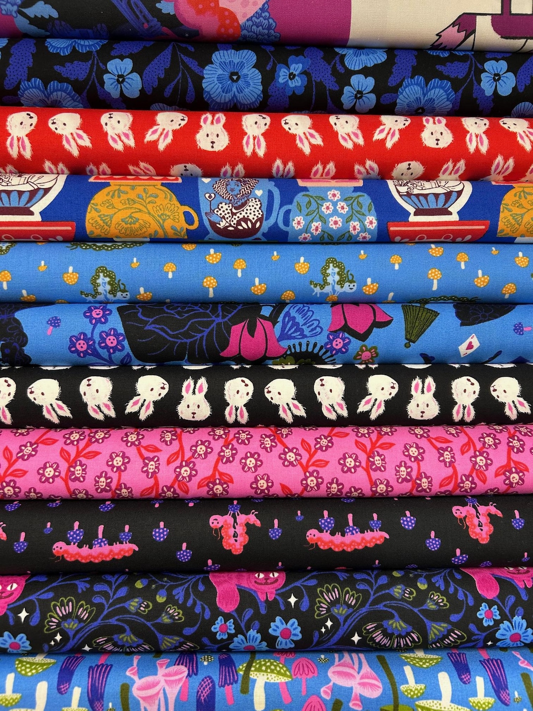 Sarah Watts for Ruby Star Hello Alice Cotton Fabric by the 1/4M* OR ...