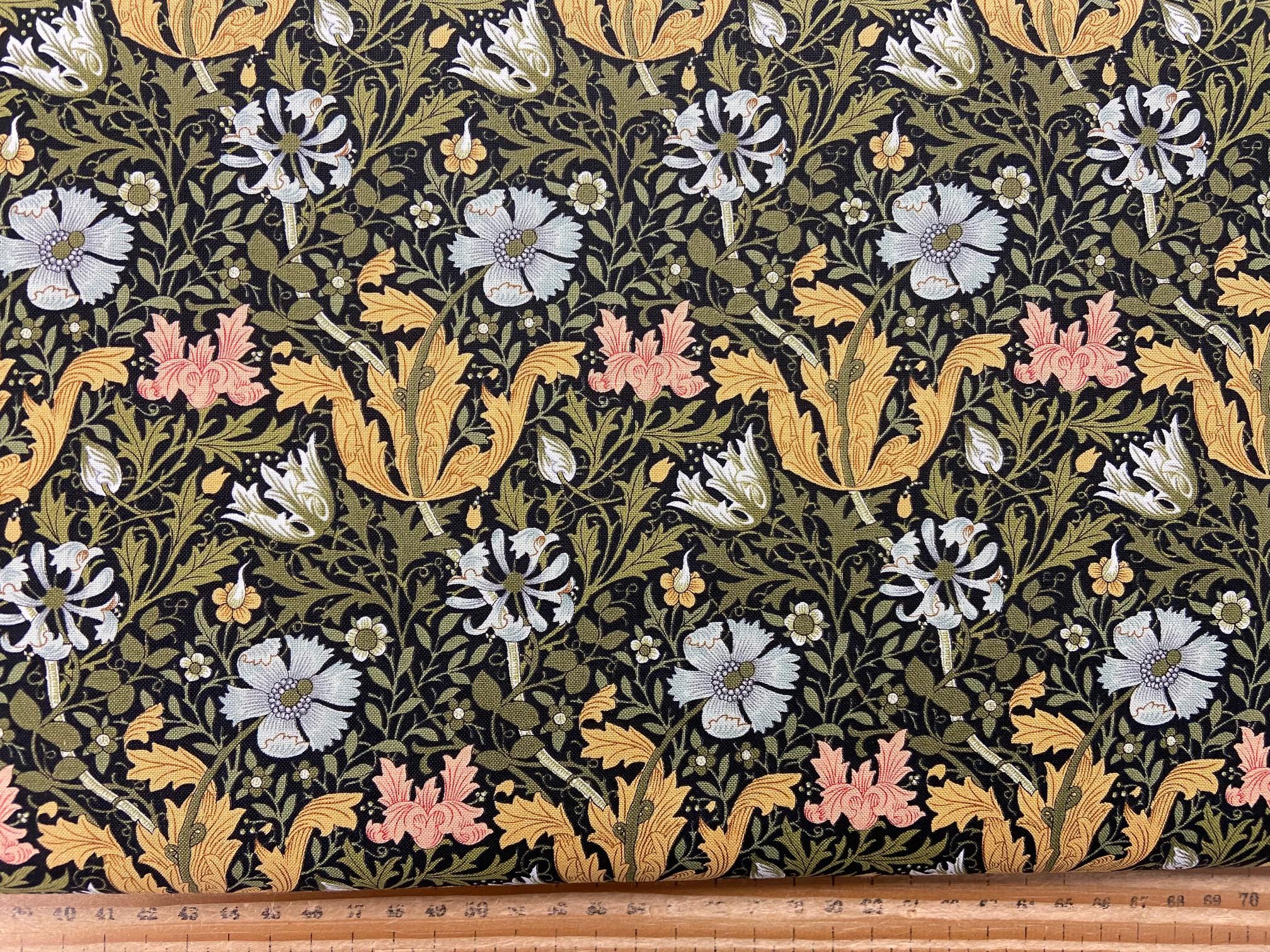 Barbara Brackman for Moda William Morris Morris Manor Cotton Fabric by ...