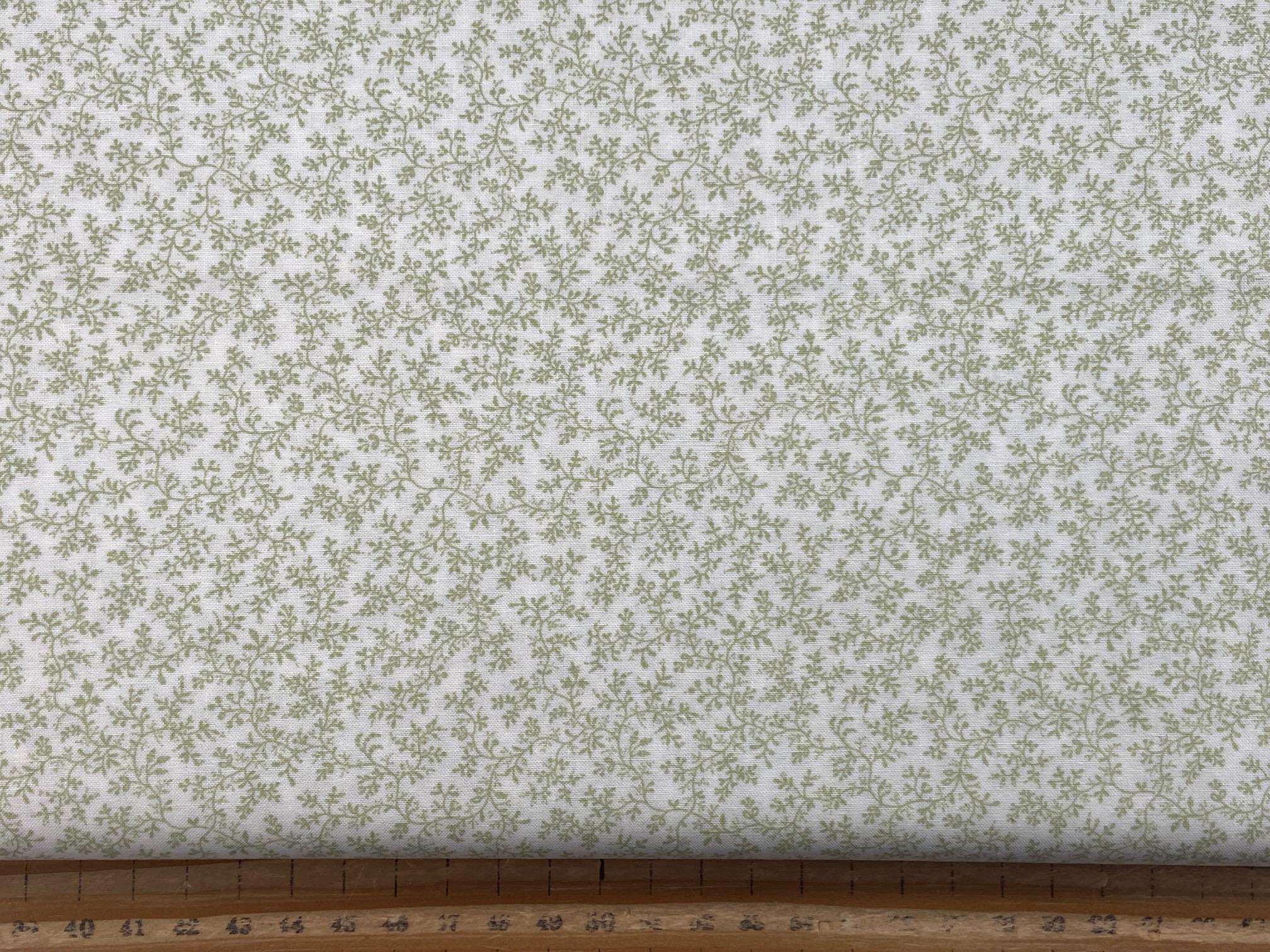 3 Sisters for Moda Vintage Linens Favourites Meadow Greens 100% Cotton ...