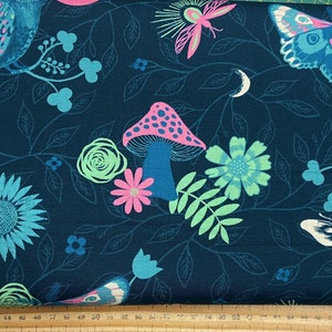 Sarah Watts Ruby Star Society Firefly 100% Cotton Fabric by the 1/4 Metre Firefly Fireflies ...
