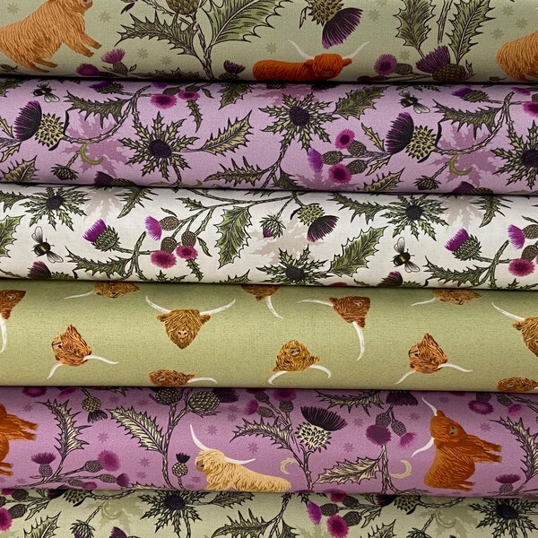 Thistle Fabric - Etsy