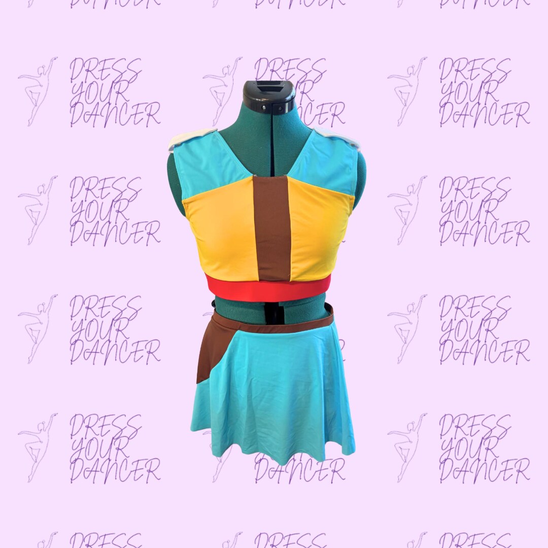 Descendants Dance Costume – Jay-inspired Girls Character Solo Costume ...
