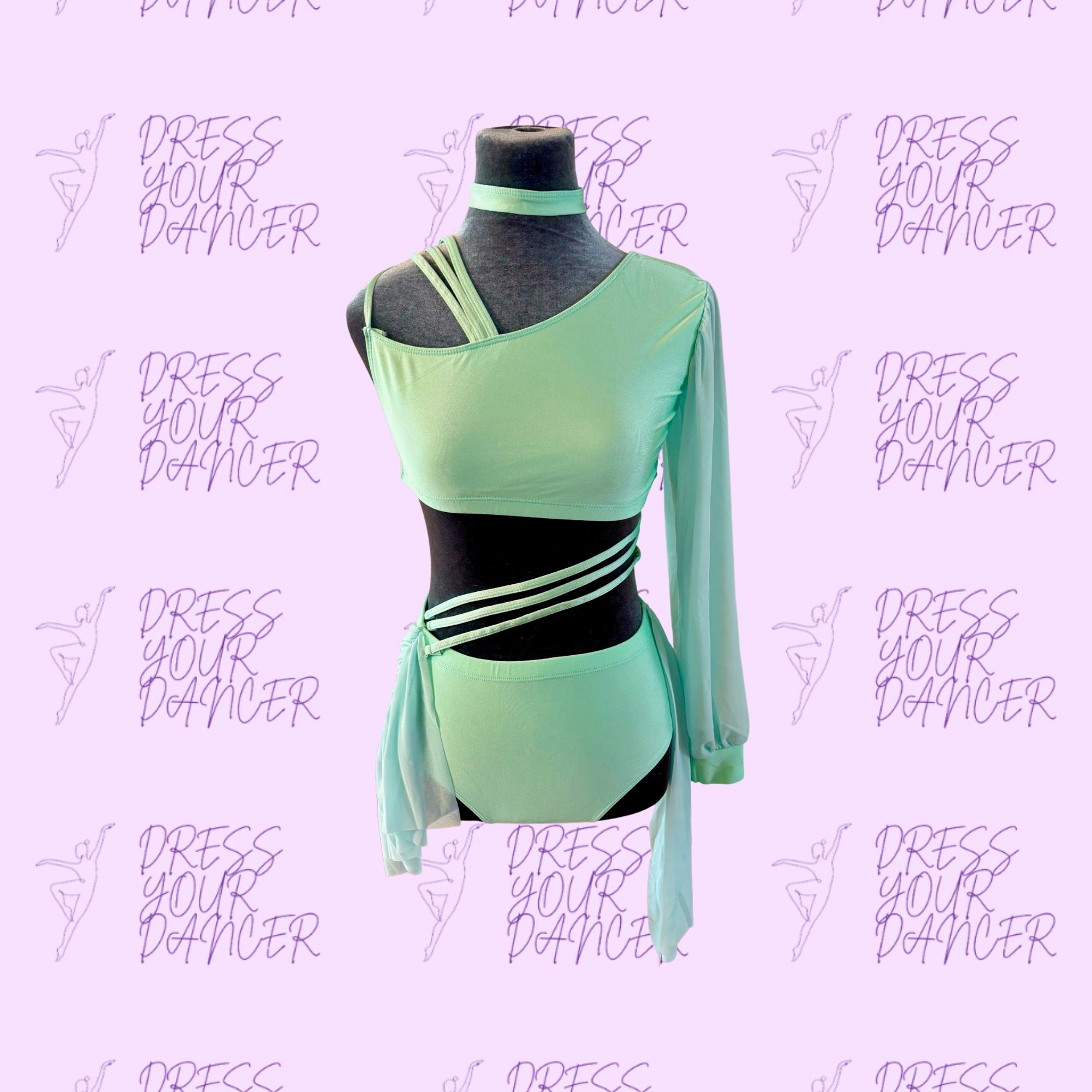 Fight Song Dance Costume – Girls Contemporary or Lyrical Solo Costume ...