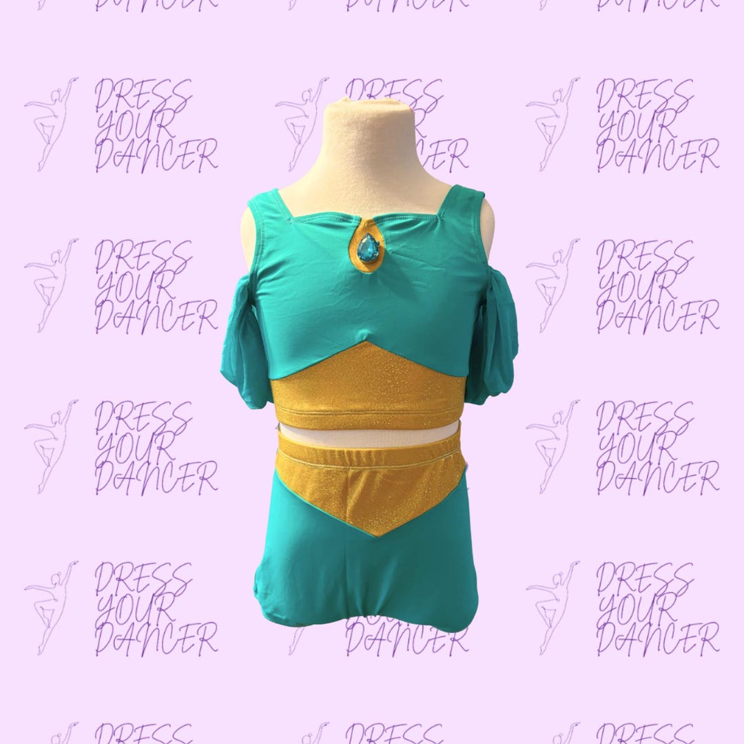 A Whole New World Dance Costume – Girls Lyrical or Musical Theatre Solo ...