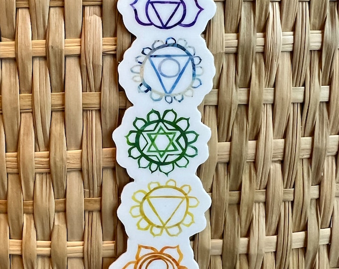 Chakra Girl Sticker Chakra Sticker, Love and Light, Mandala Sticker ...