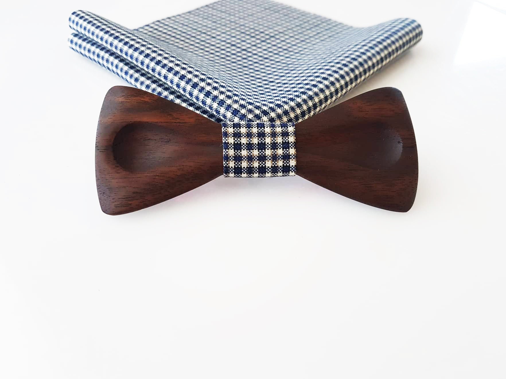 Wooden Bow Tie Wooden Bow Tie and Cufflinks Bow Tie for | Etsy