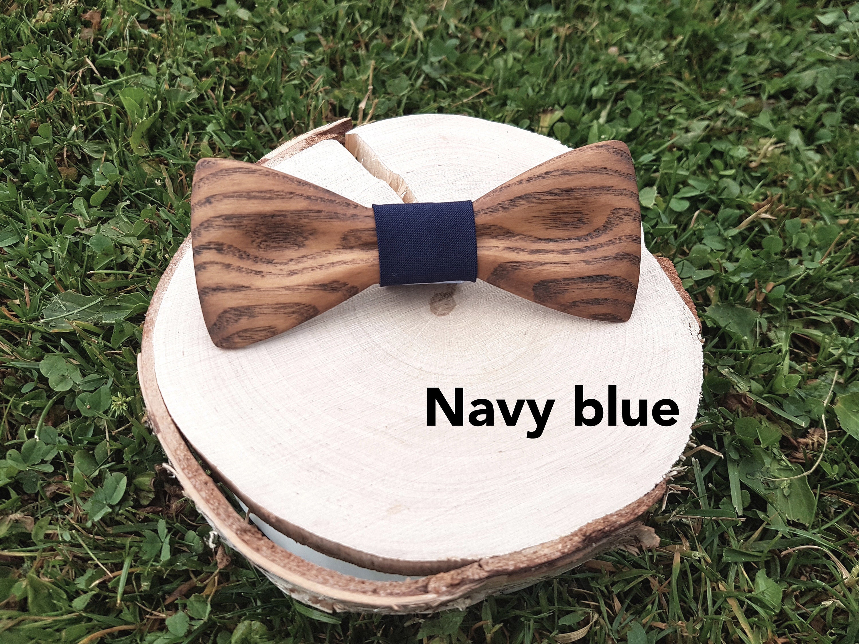 Wooden Bow Tie- Wooden Bow Tie and Cufflinks- Bow Tie for Weddings ...