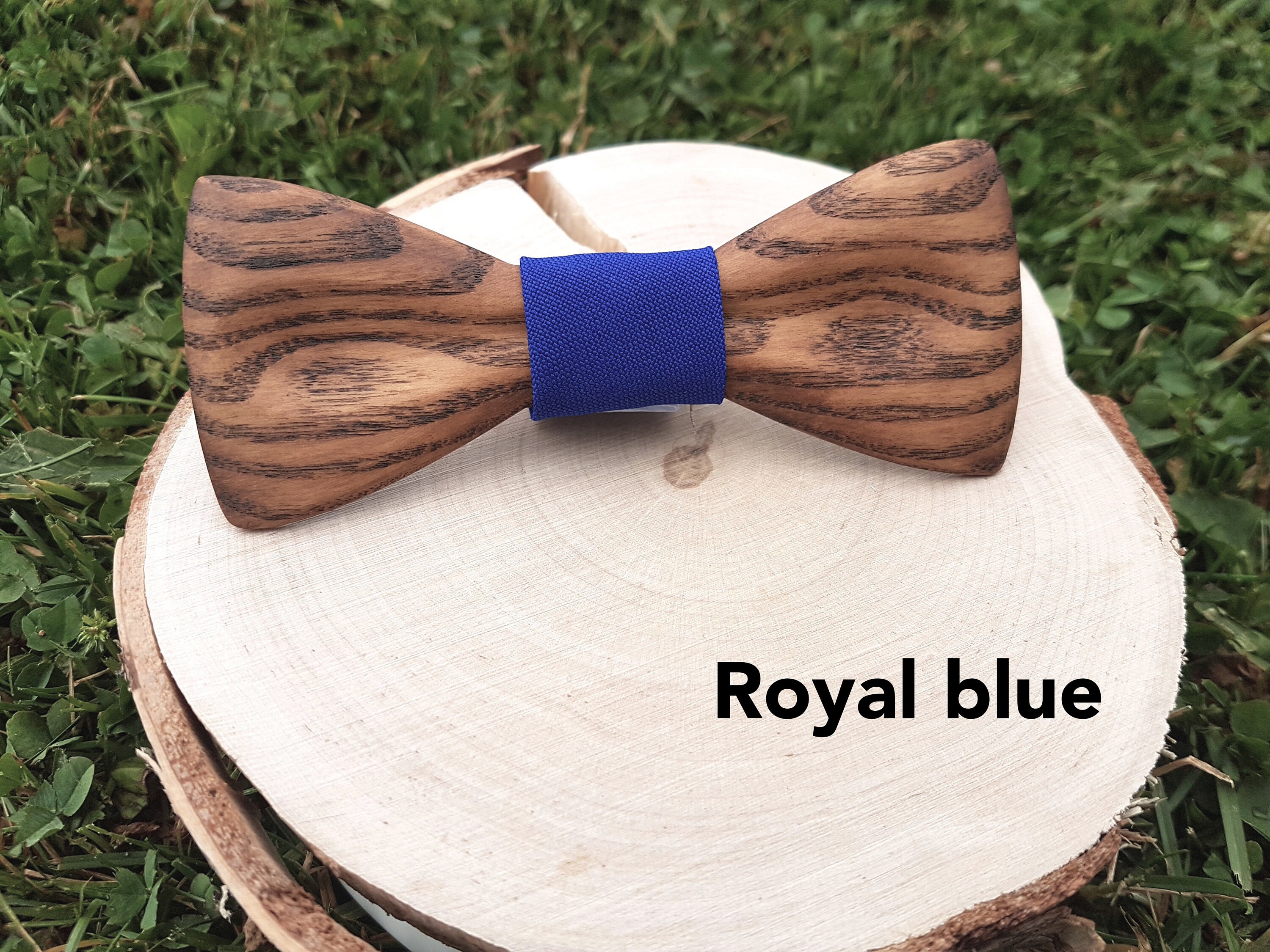 Wooden Bow Tie- Wooden Bow Tie and Cufflinks- Bow Tie for Weddings ...