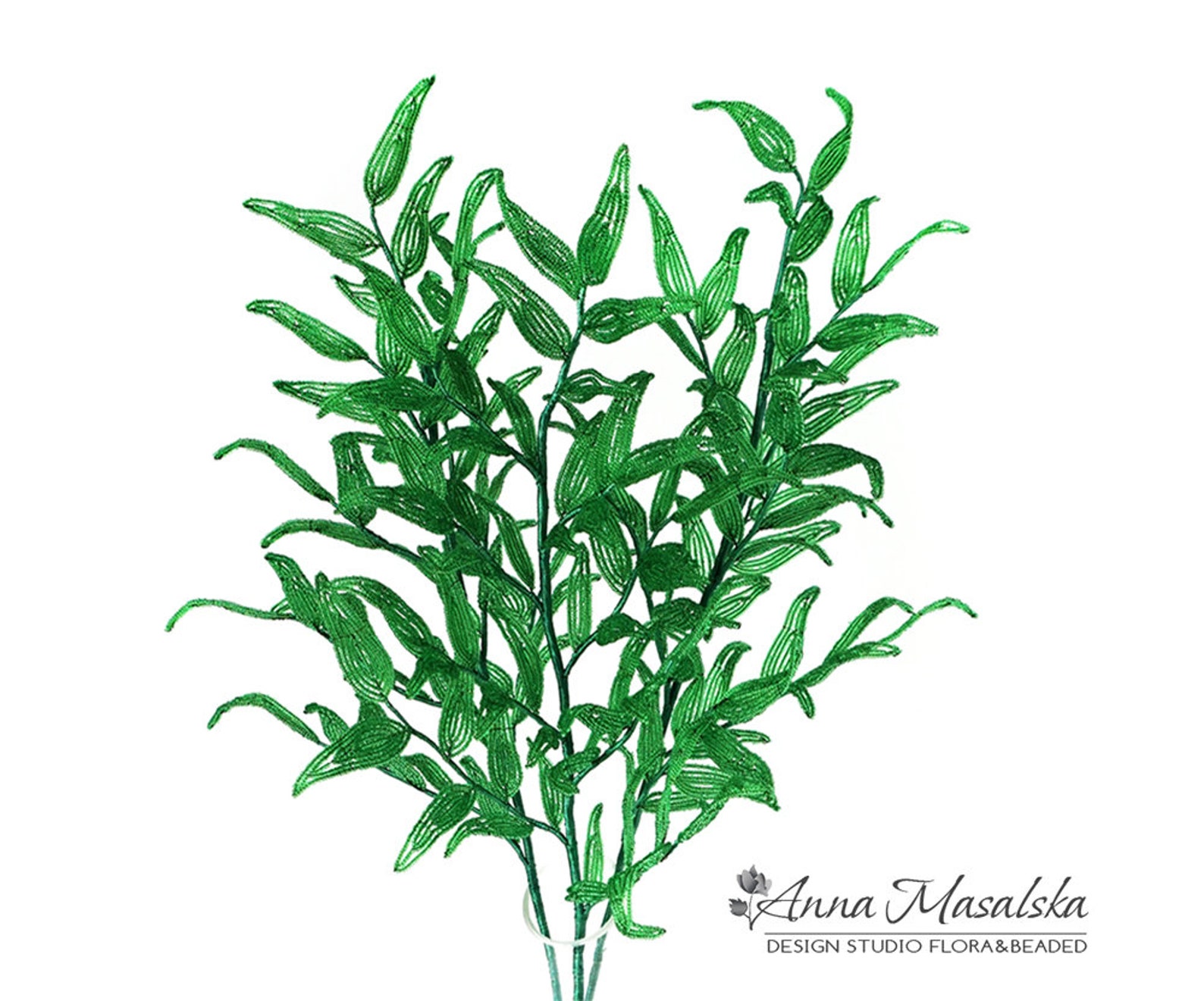 PDF Patterns French Beaded Ruscus Greens for Bouquets Seed | Etsy