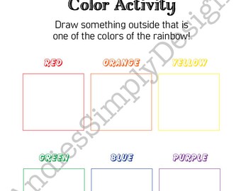 5 Senses Photo/video Scavenger Hunt - Etsy