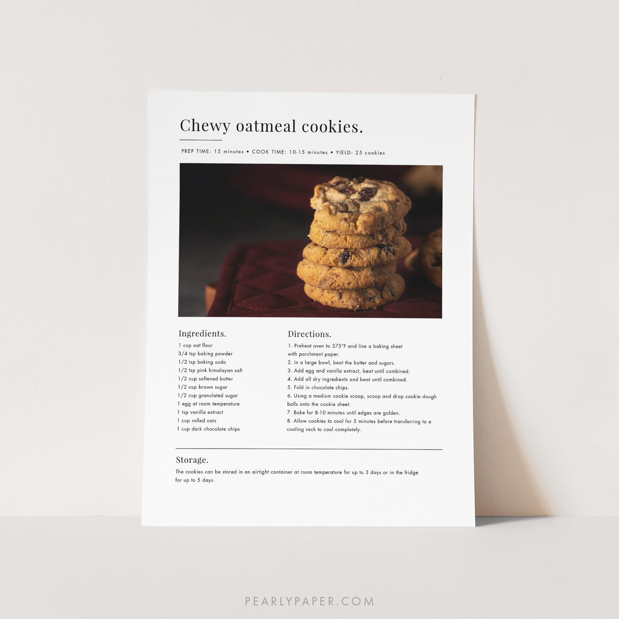 Personalized Recipe Template Download Recipe Bundle Editable - Etsy