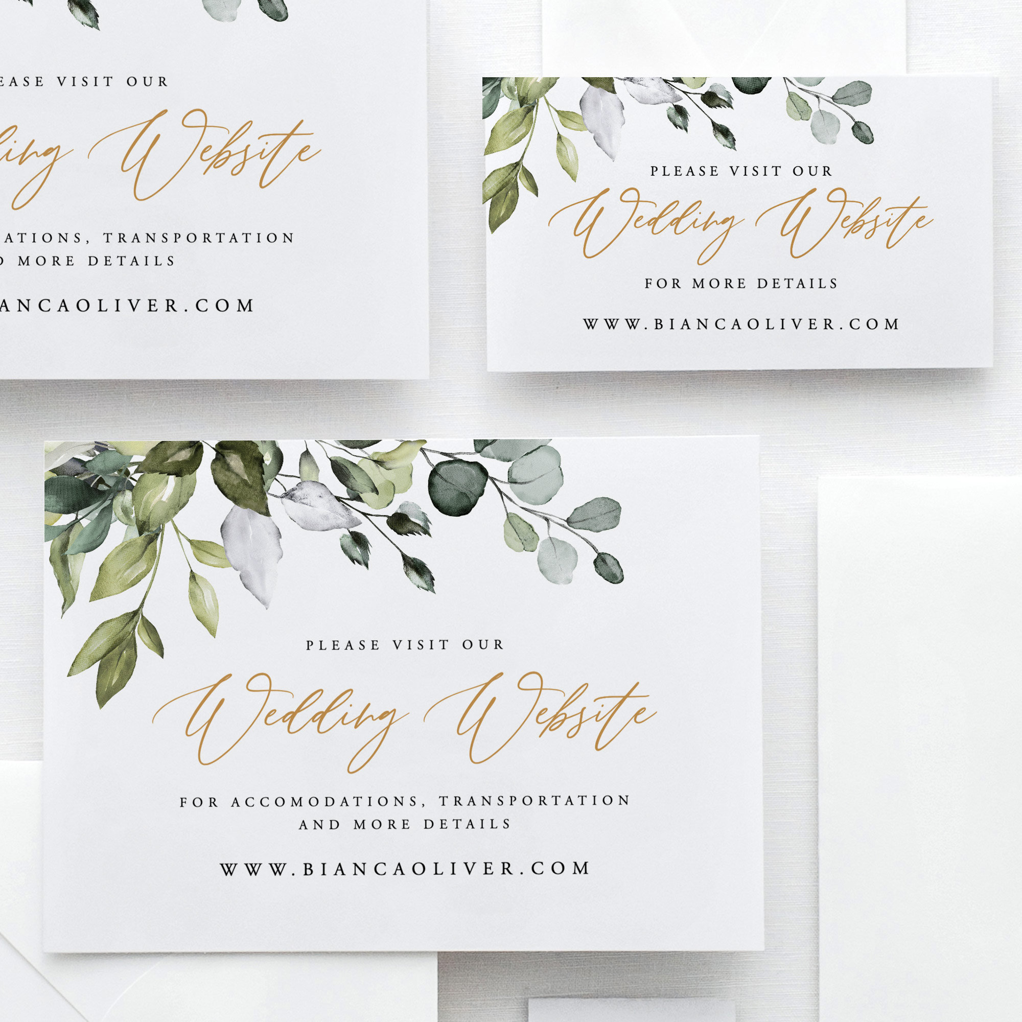 Wedding Website Insert Card Wedding Insert Template Download - Etsy