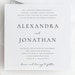Square Wedding Invitation Template, Templett, Simple Invitation Modern ...