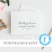 Printable Envelope Address Template Modern Calligraphy Envelope ...