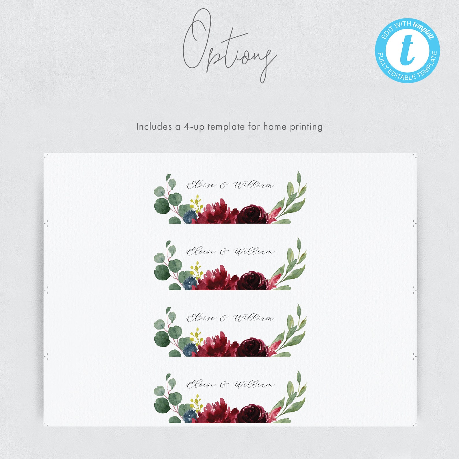 Printable Belly Band Calligraphy Belly Band Template Simple - Etsy