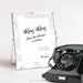 Phone Message Guest Book Sign, Audio Guestbook Sign Template, Modern ...