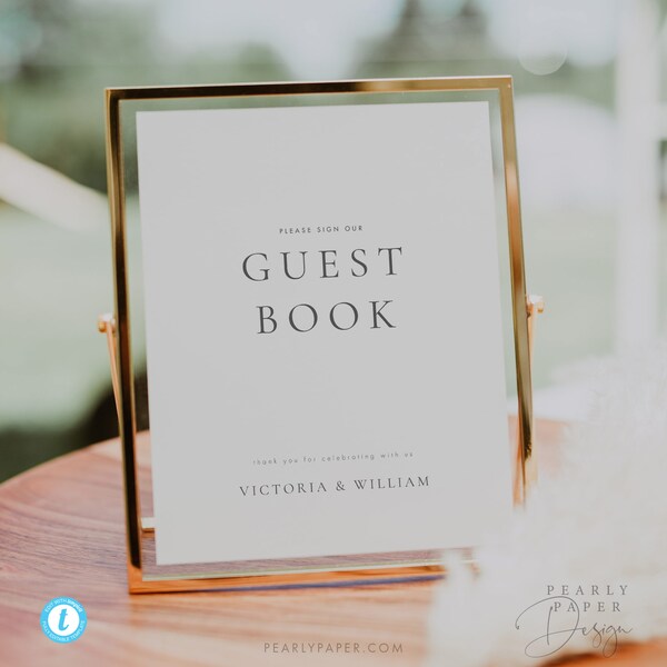 Guest Book Sign - Etsy
