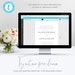 Modern Details Card Template Details Card Wedding Insert Printable ...