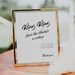 Phone Message Guest Book Sign, Audio Guestbook Sign Template, Modern ...