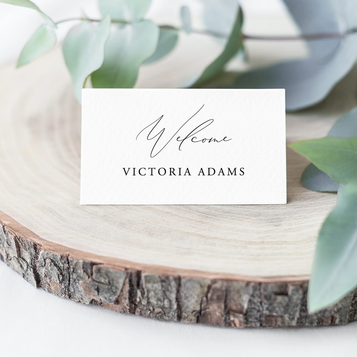 Place Card Template Printable Wedding Place Cards Wedding | Etsy