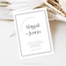 Printable Wedding Invitation Template, Scalloped Wedding Invite ...