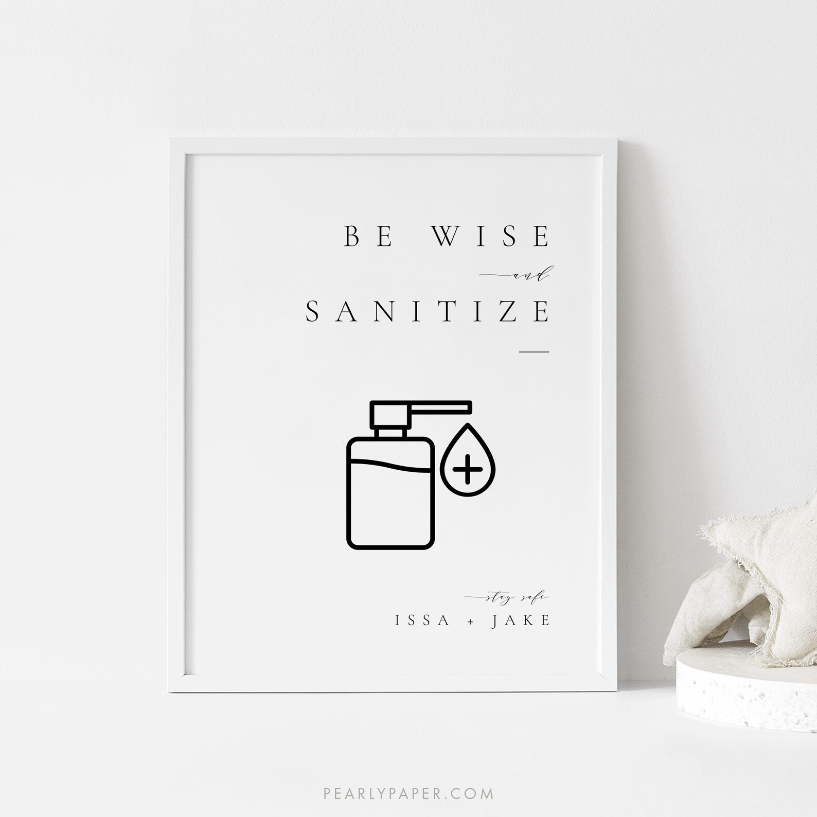 Printable Sanitizing Station Sign Template, Sanitizer Station Sign ...