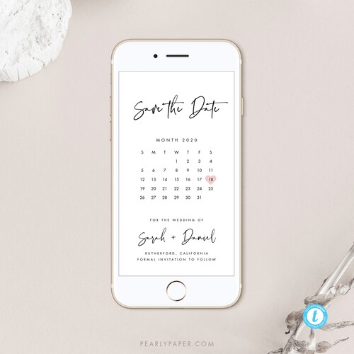 Electronic Save the Date Template Text Message Save the Date - Etsy