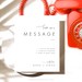 Phone Message Guest Book Sign, Audio Guestbook Sign Template, Modern ...