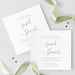 Square Wedding Invitation Template Invitation Set Templett Simple ...