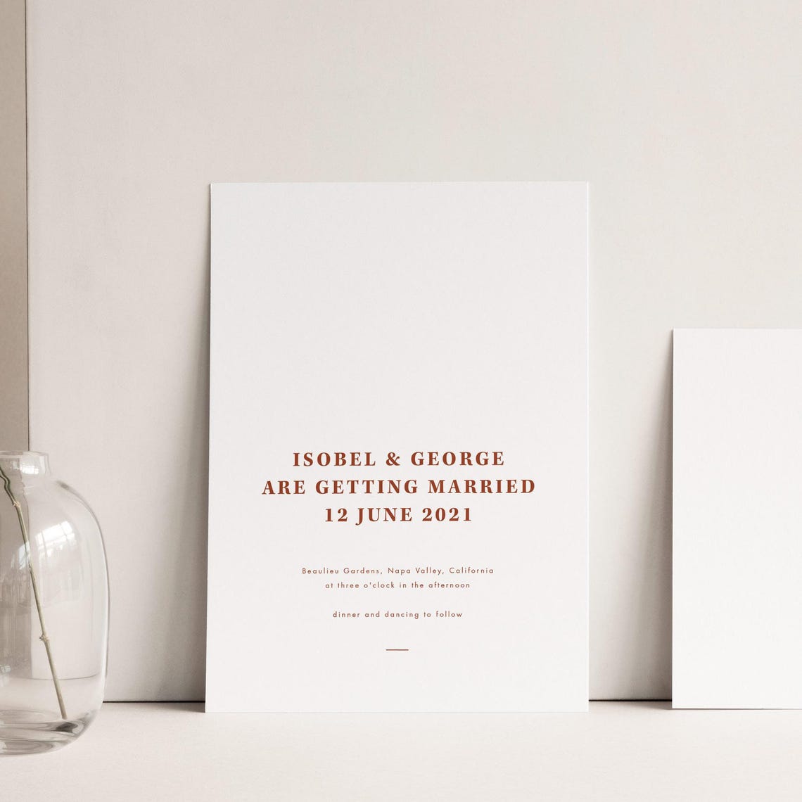 Desert Chic Wedding Invitation Suite Template Download Earthy ...