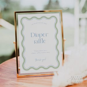 Baby Shower Sign Bundle, Baby Shower Table Signs, Printable Baby Shower ...