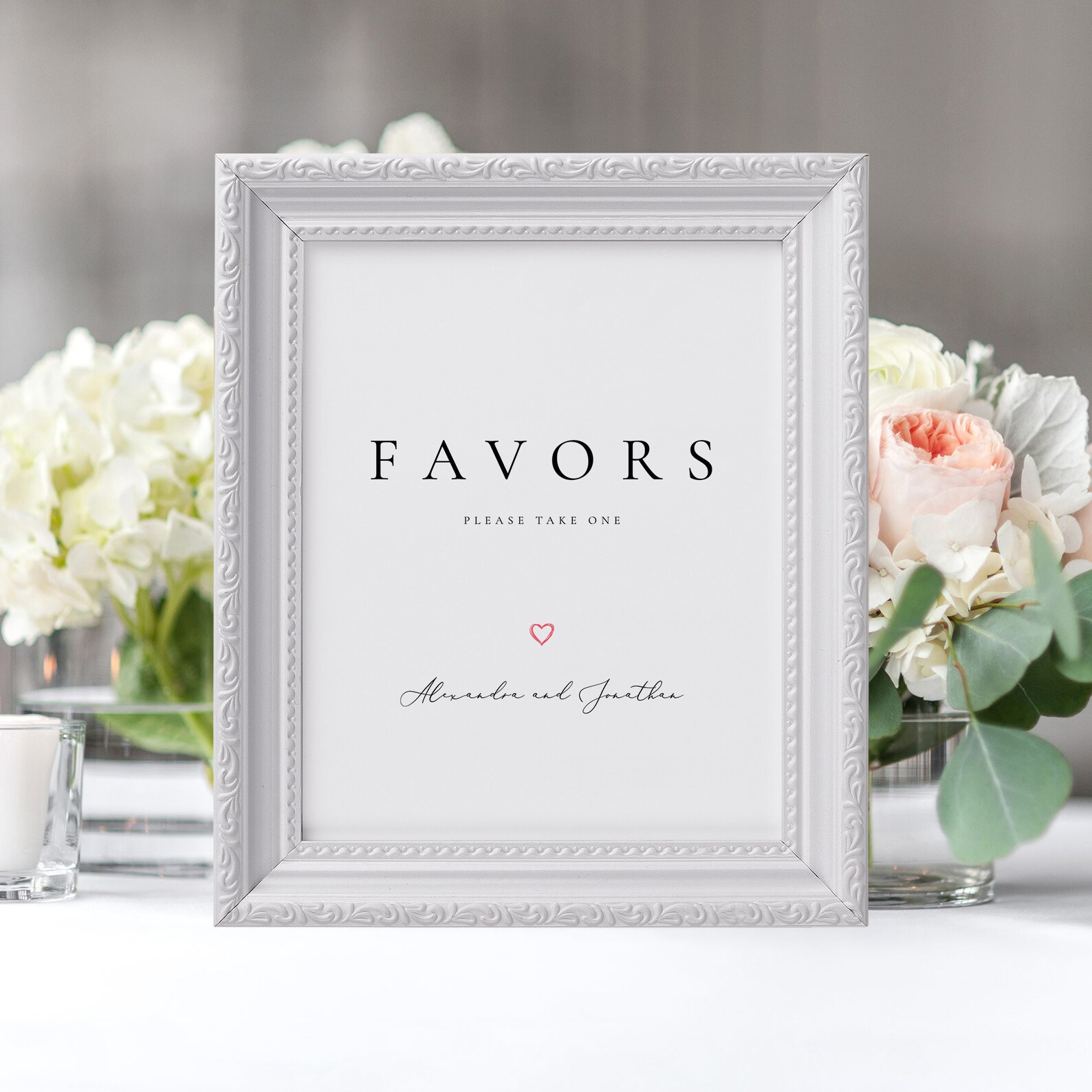 Favors Sign Wedding Guests Favors Editable Template Modern - Etsy